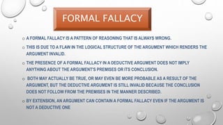 Appeal to ignorance | PPTX