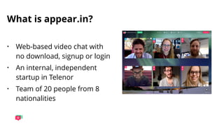Appear.in premium walkthrough | PDF
