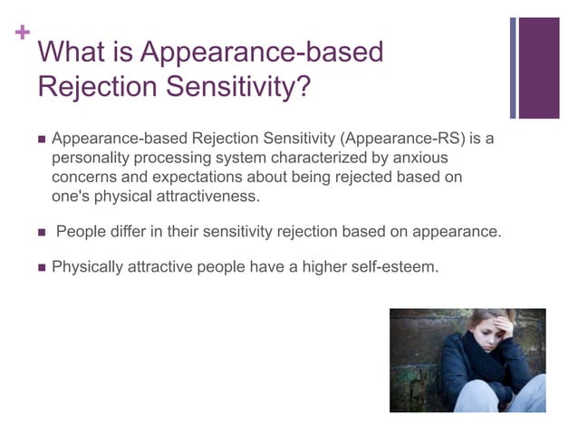 Appearance Rejection Sensitivity | PPTX | Beauty | Style & Fashion