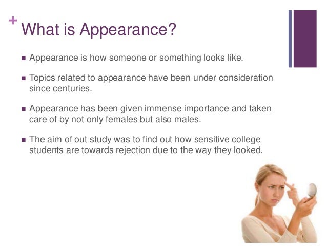 Appearance Rejection Sensitivity