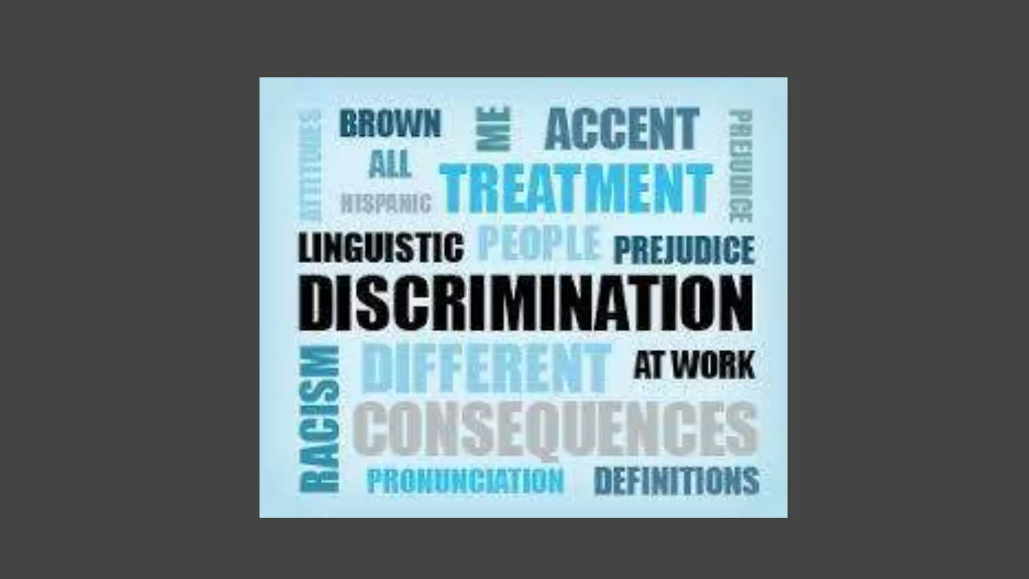 Appearance based discrimination | PPTX