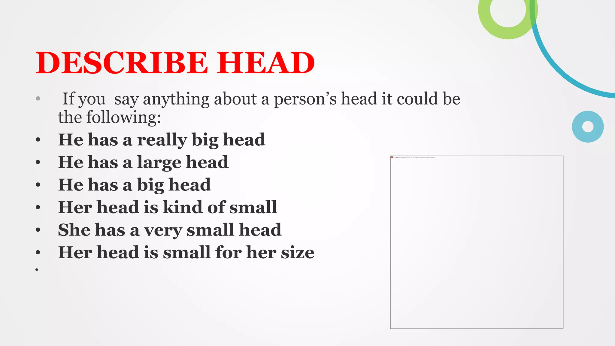 Appearance description | PPT