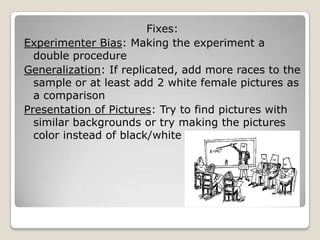 Appearance discrimination across various settings | PPT