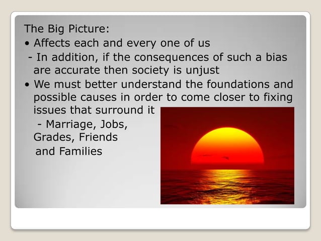 Appearance discrimination across various settings | PPT