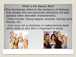 Appearance discrimination across various settings | PPTX