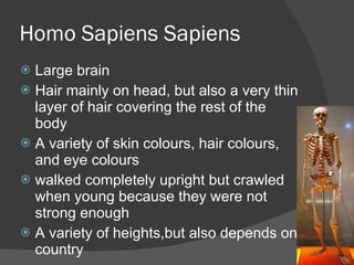 Appearance of early humans | PPT