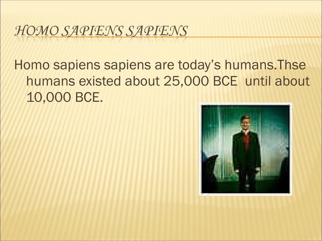 Appearance of early humans | PPT | Biological Sciences | Science