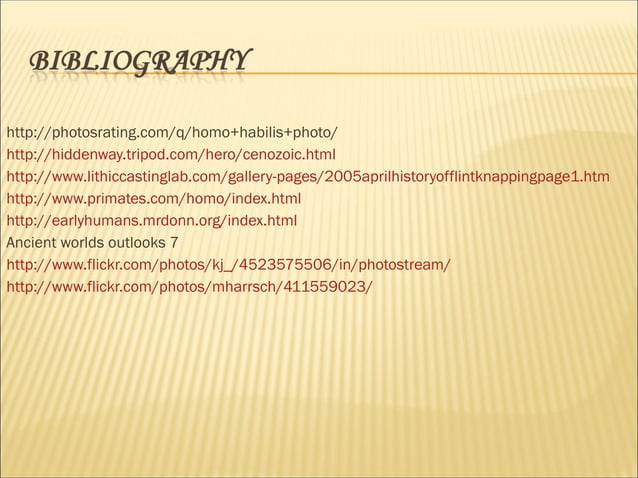 Appearance of early humans | PPT | Biological Sciences | Science