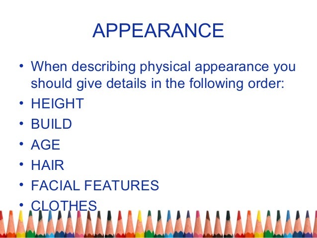 Appearances