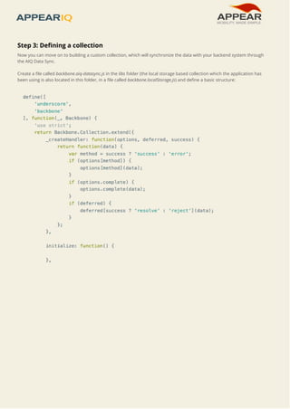Appear IQ - Tutorials Backbone.js