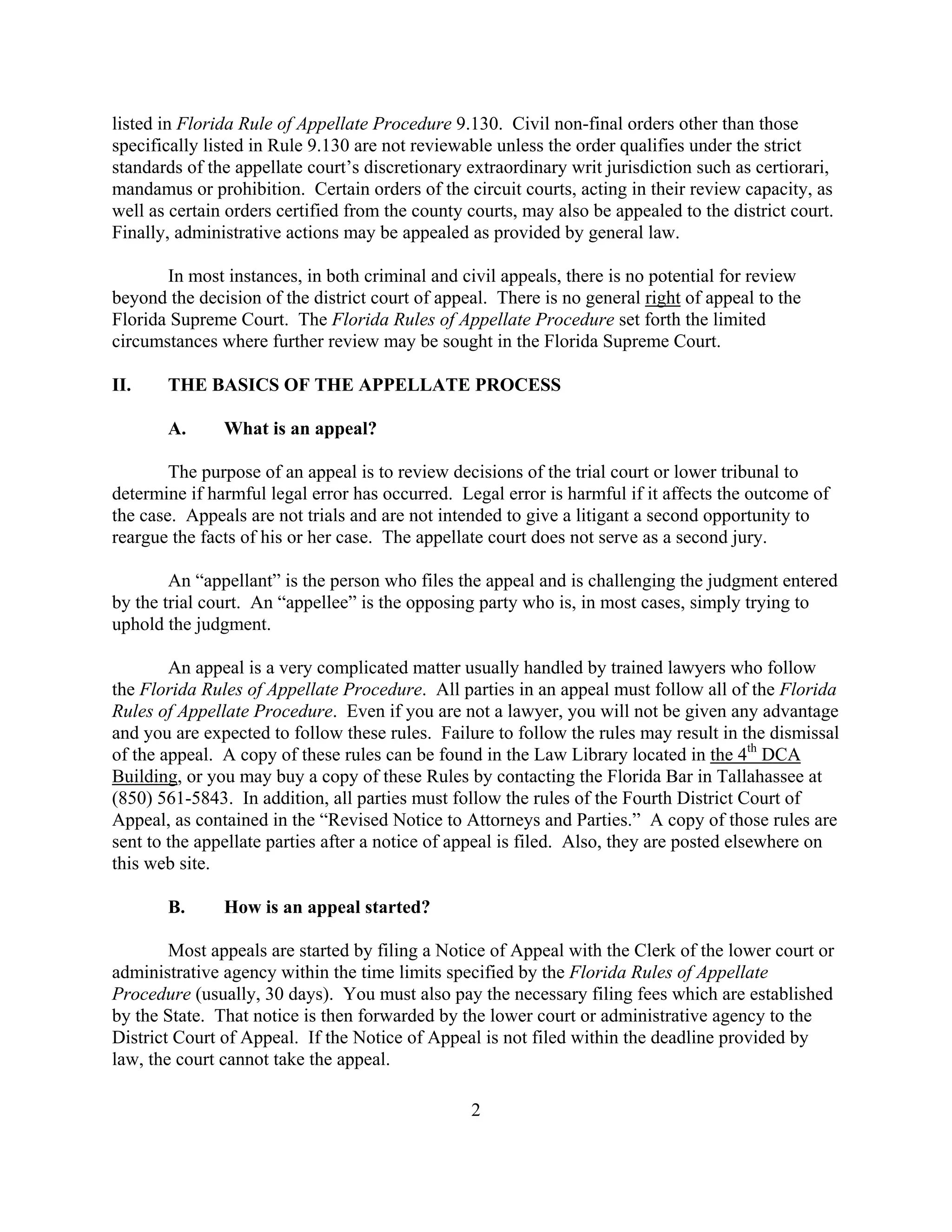 Appellateprocess05072010 | PDF