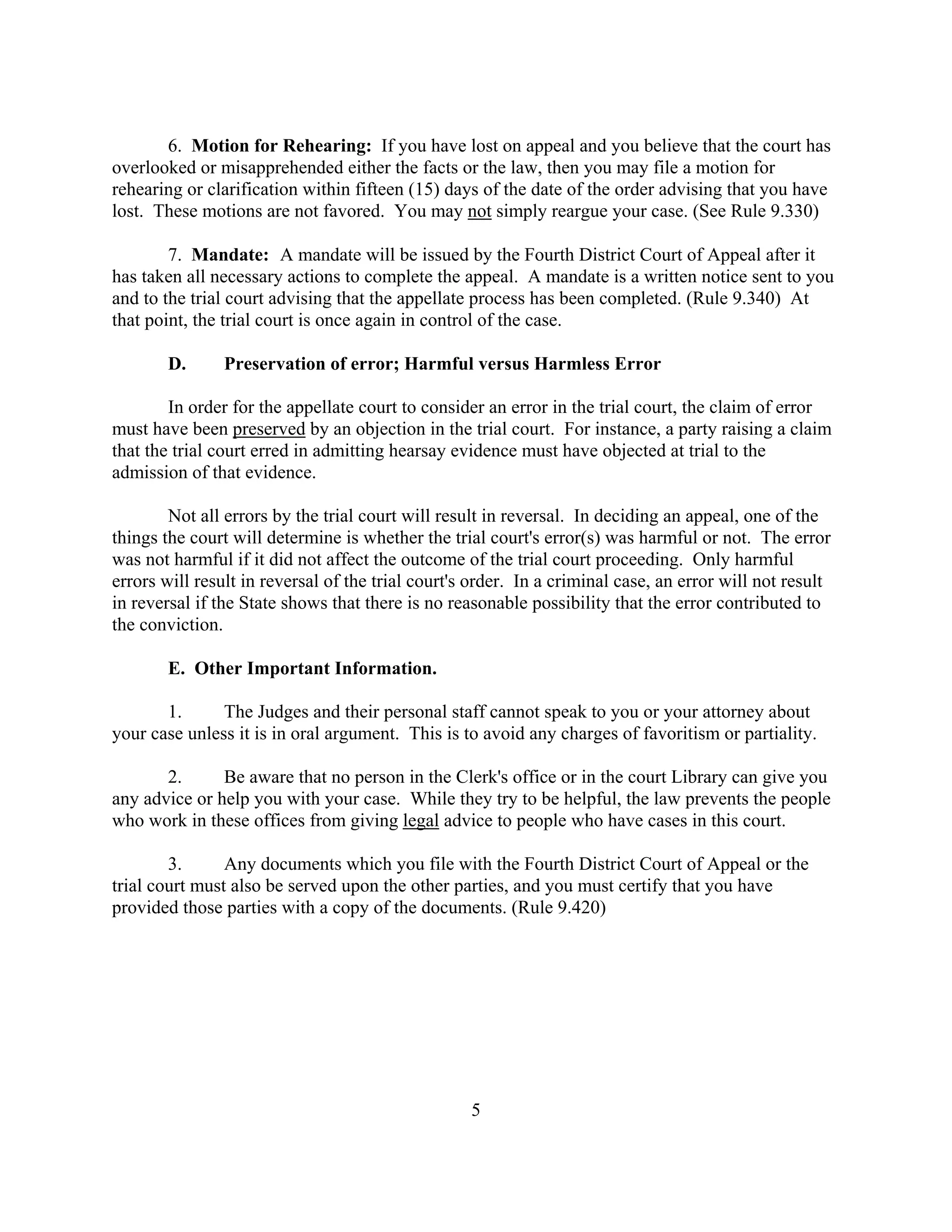 Appellateprocess05072010 | PDF