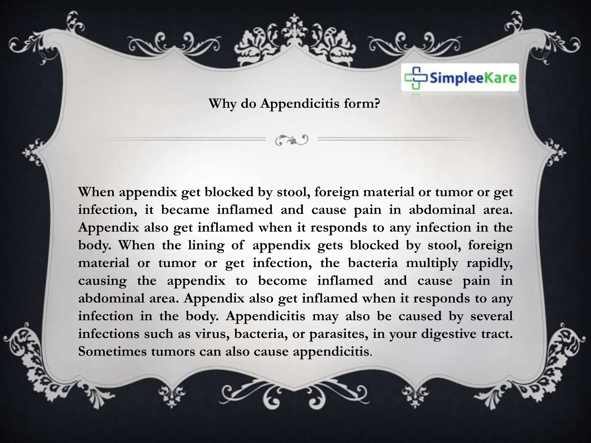 Appendectomy Surgery Procedure, Recovery, And More SimpleeKare.pptx