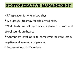 appendicectomy ppt for knowledge for medical graduate | PPTX