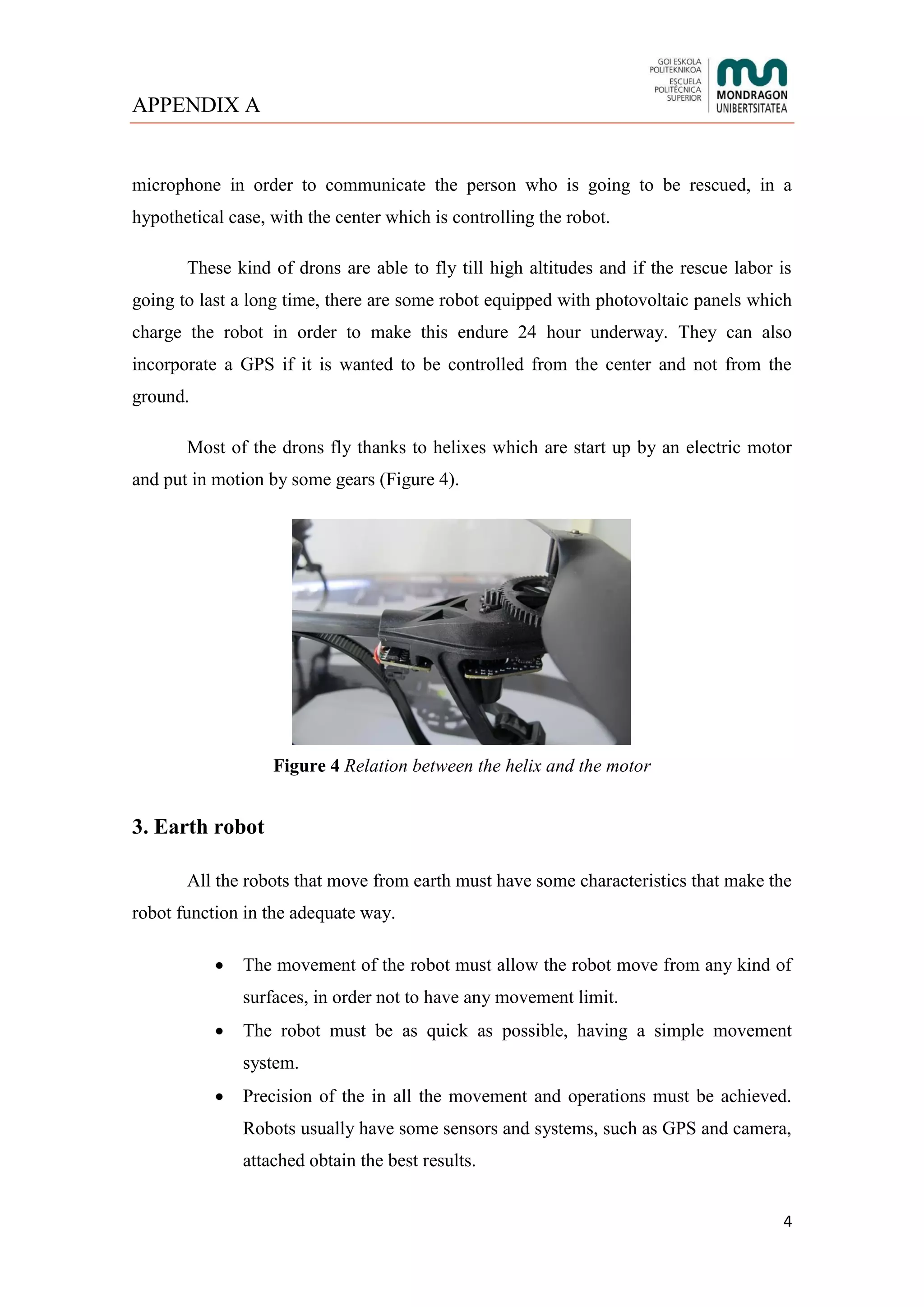 Appendices of the project: Designing, verifying and producing of a rescue robot prototype | PDF