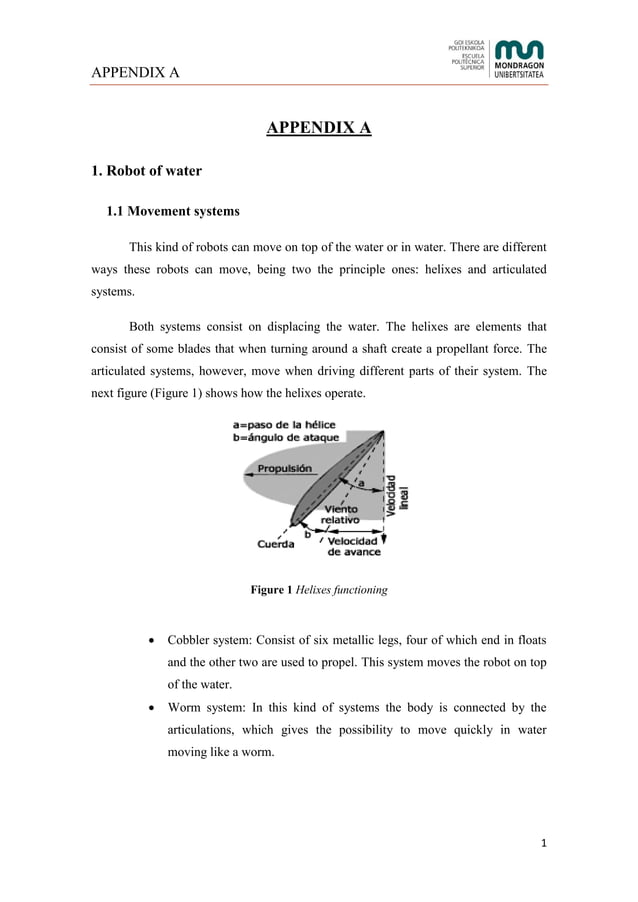 Appendices of the project: Designing, verifying and producing of a rescue robot prototype | PDF