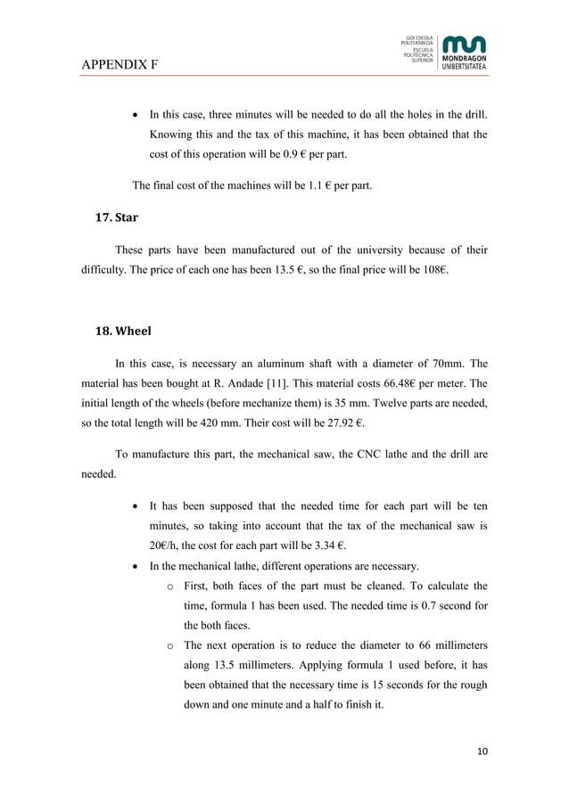 Appendices of the project: Designing, verifying and producing of a rescue robot prototype | PDF
