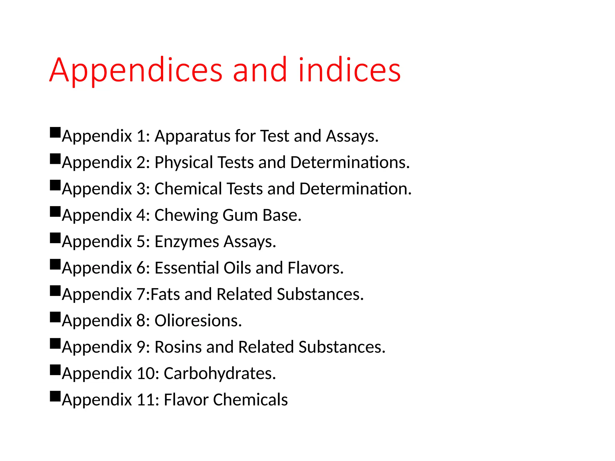 appendices of USP pharmacopeia.gfdfgdghdghpptx | PPTX