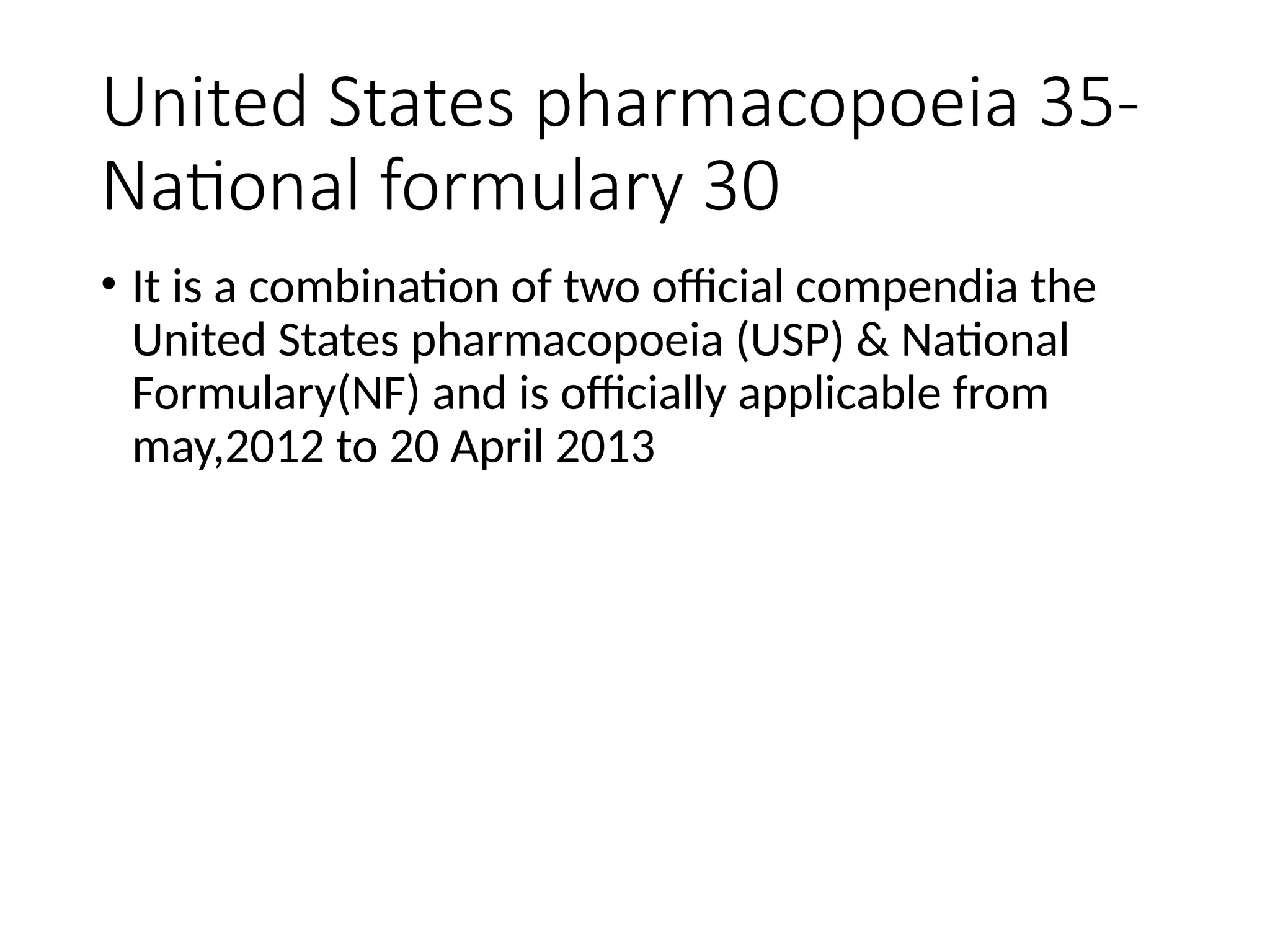 appendices of USP pharmacopeia.gfdfgdghdghpptx | PPTX