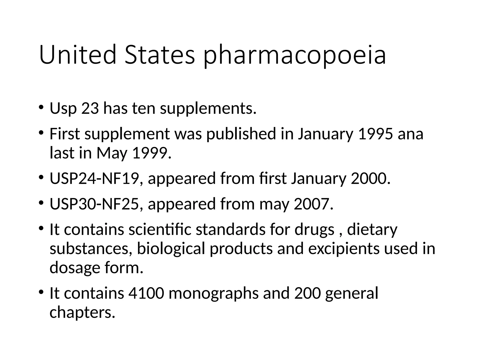 appendices of USP pharmacopeia.gfdfgdghdghpptx | PPTX