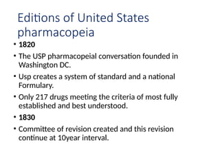 appendices of USP pharmacopeia.gfdfgdghdghpptx | PPTX