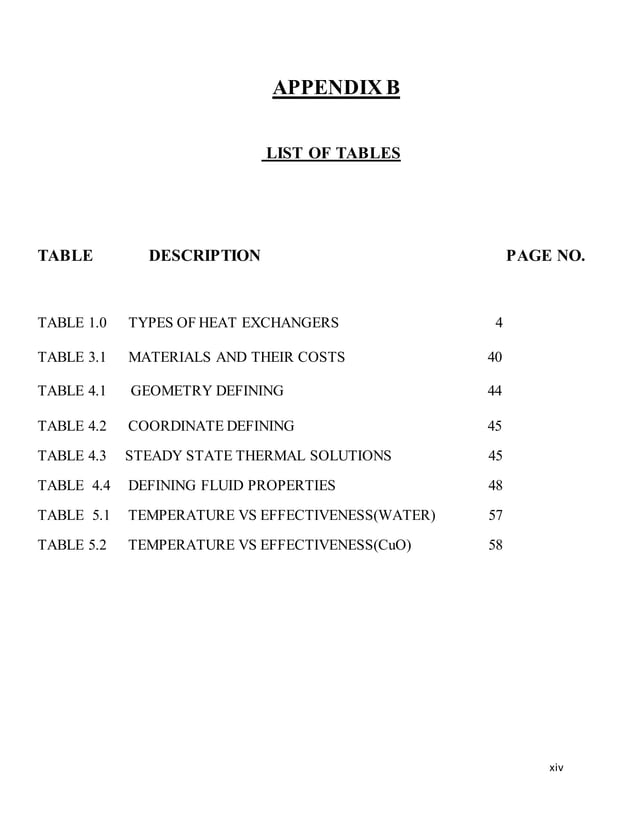 Appendices + reference for B.TECH MECHANICAL 4TH YR PROJECT | PDF