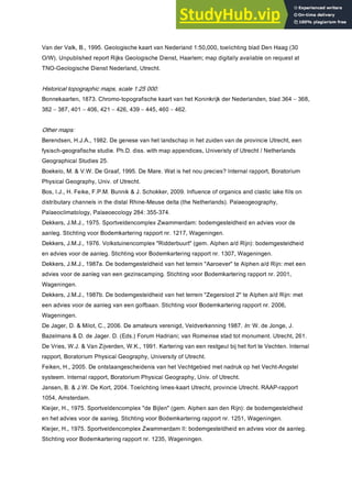 Appendices To Thesis Van Dinter 2017 USES 135 | PDF