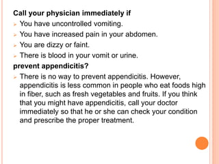 Appendicites | PPTX