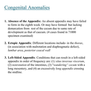 Appendicitis | PPTX