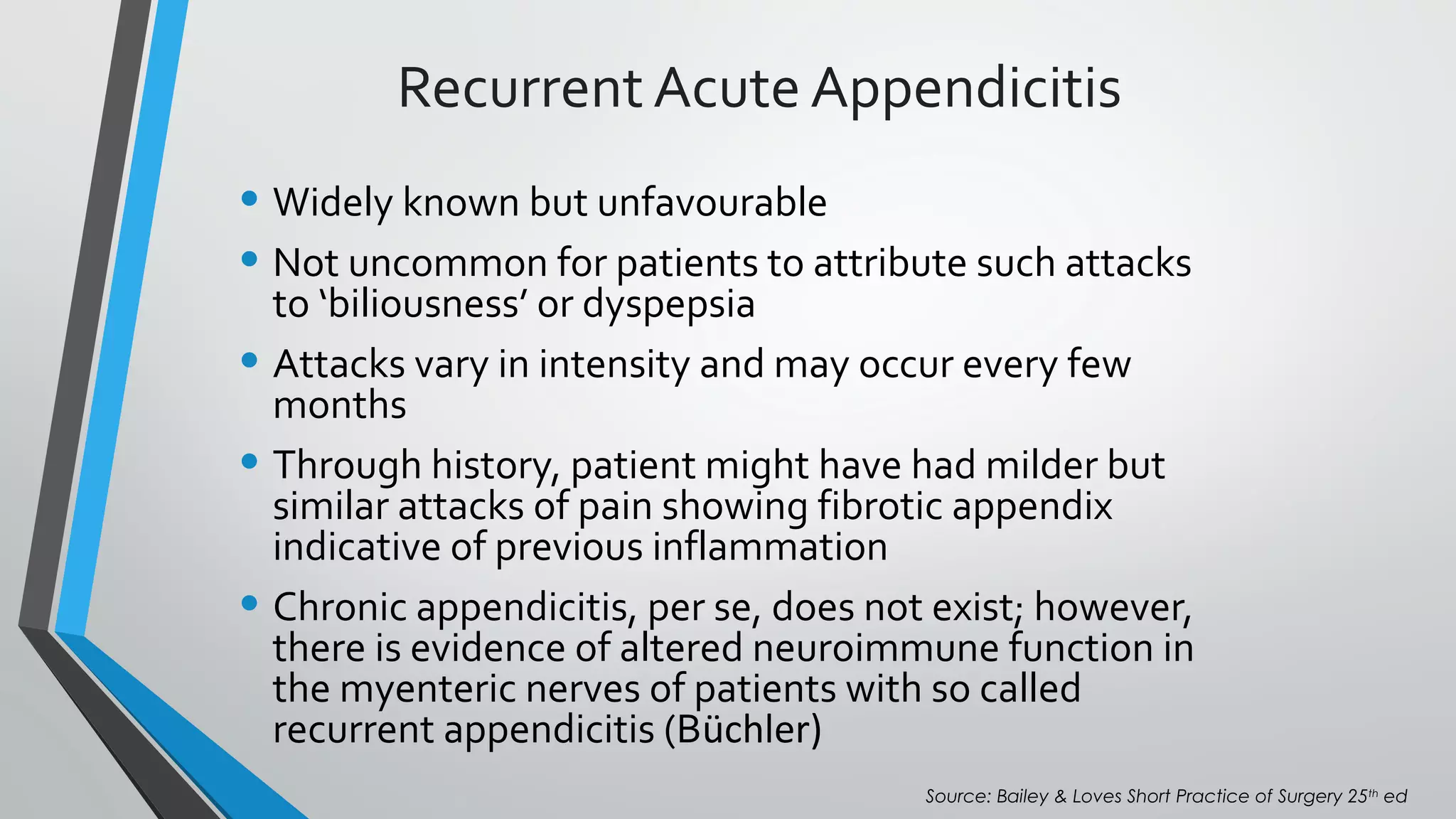 Appendicitis | PPT