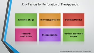 Appendicitis | PPT