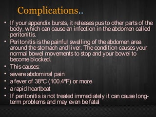 Appendicitis | PPT