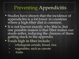 Appendicitis | PPT