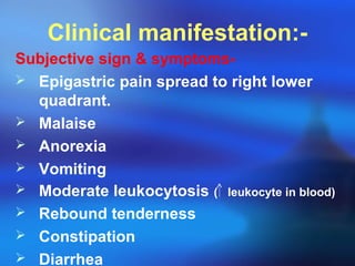 PPT on Appendicitis by Mr. ASHOK BISHNOI | PPT