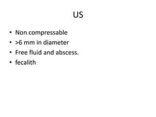 Appendicitis | PPTX