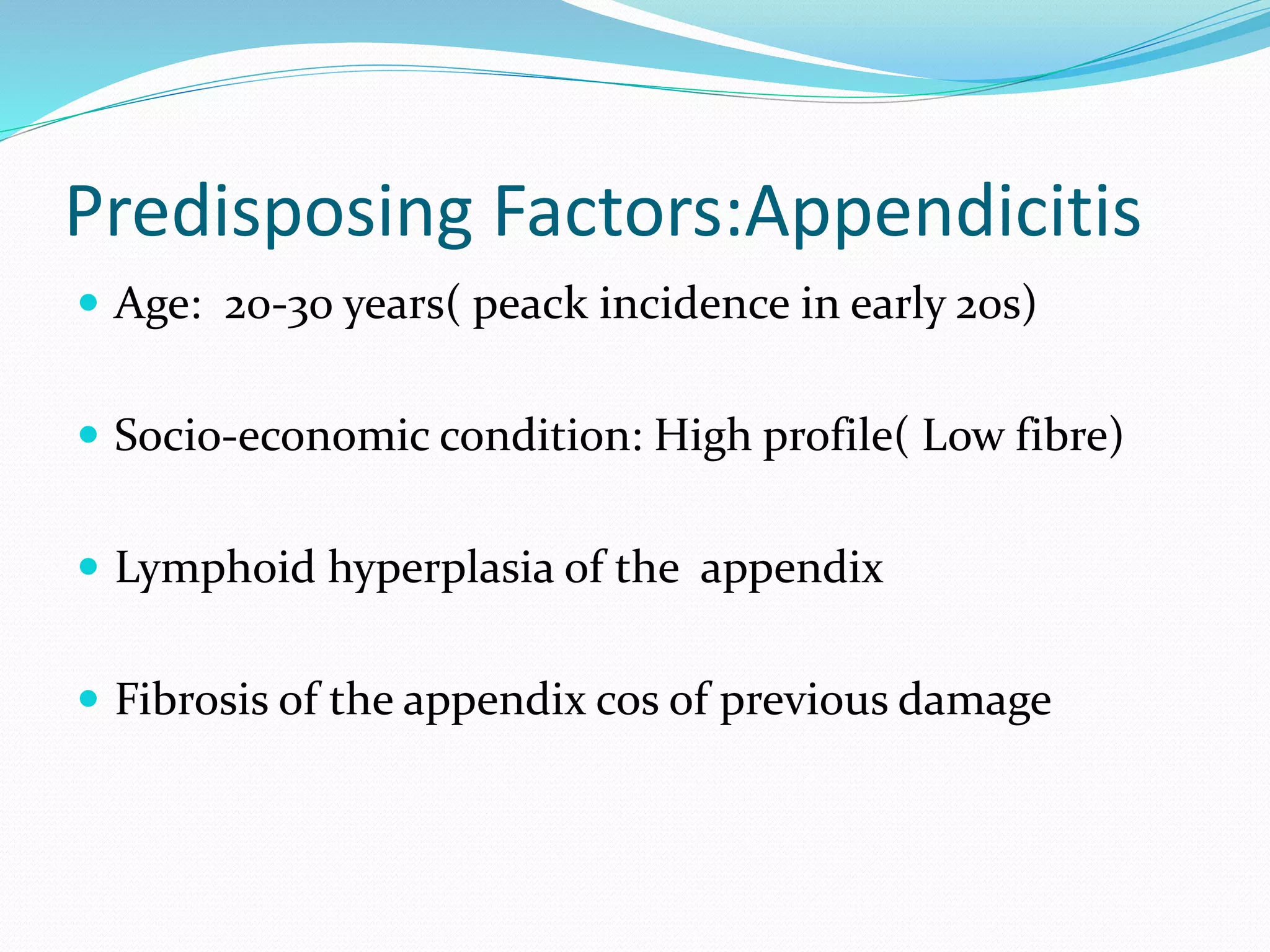 Appendicitis PPT By Dr Anil Kumar, Assist Professor,Gen Surgery, AIIMS ...