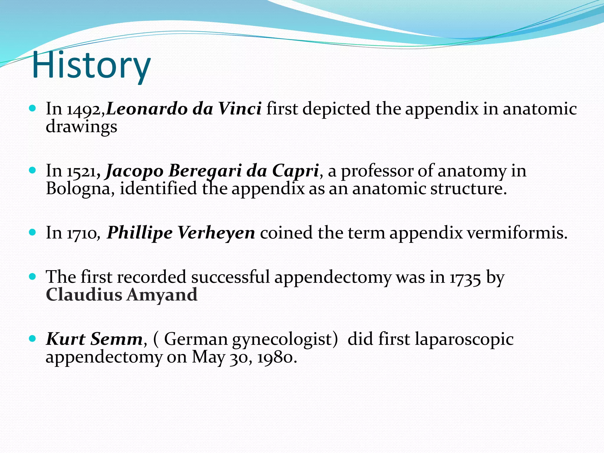 Appendicitis PPT By Dr Anil Kumar, Assist Professor,Gen Surgery, AIIMS ...