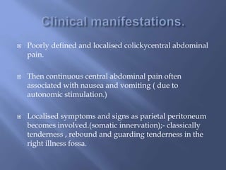 Appendicitis | PPTX