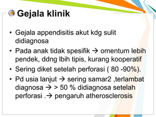 Appendicitis) | PPTX