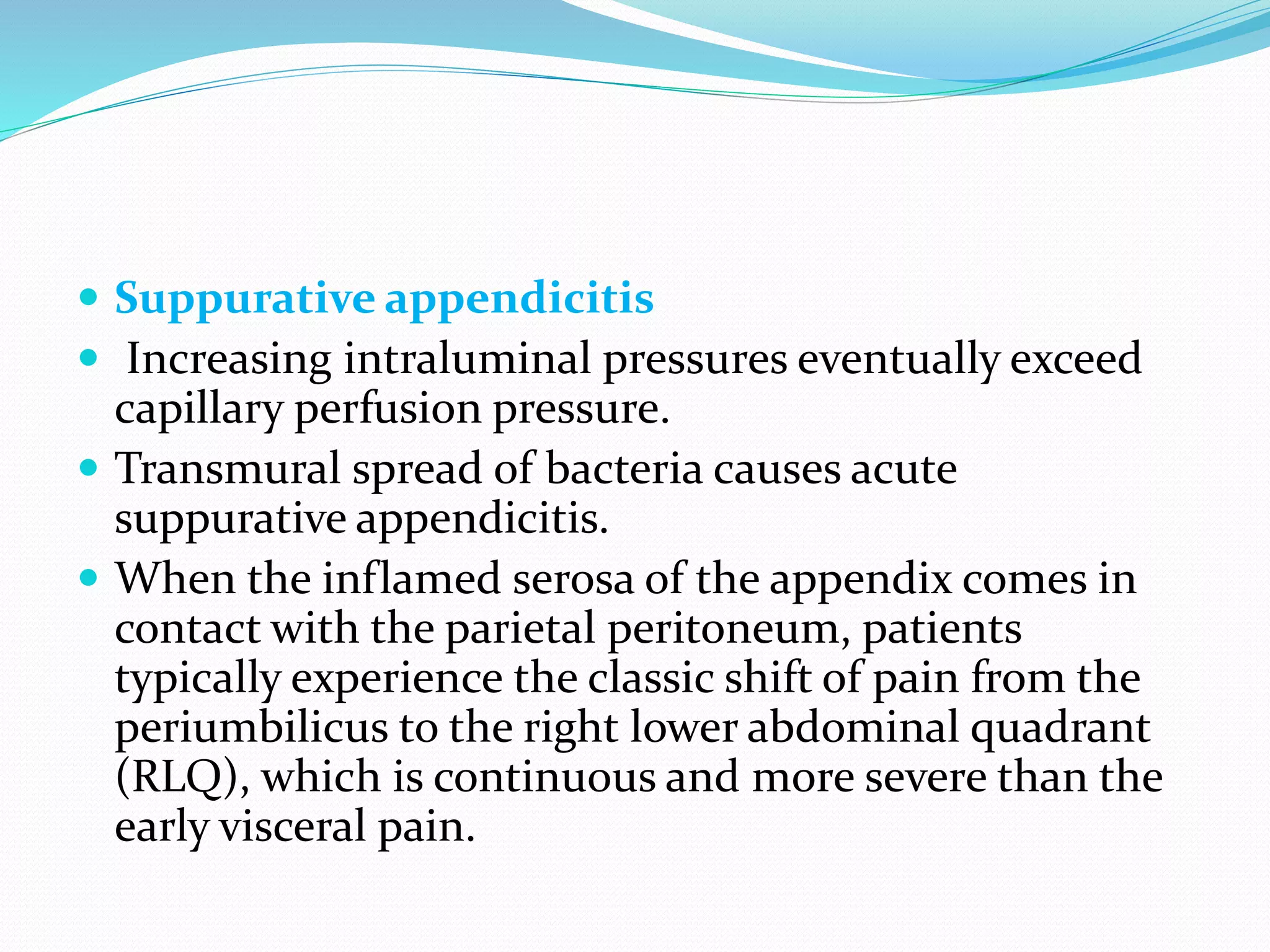 Appendicitis | PPTX