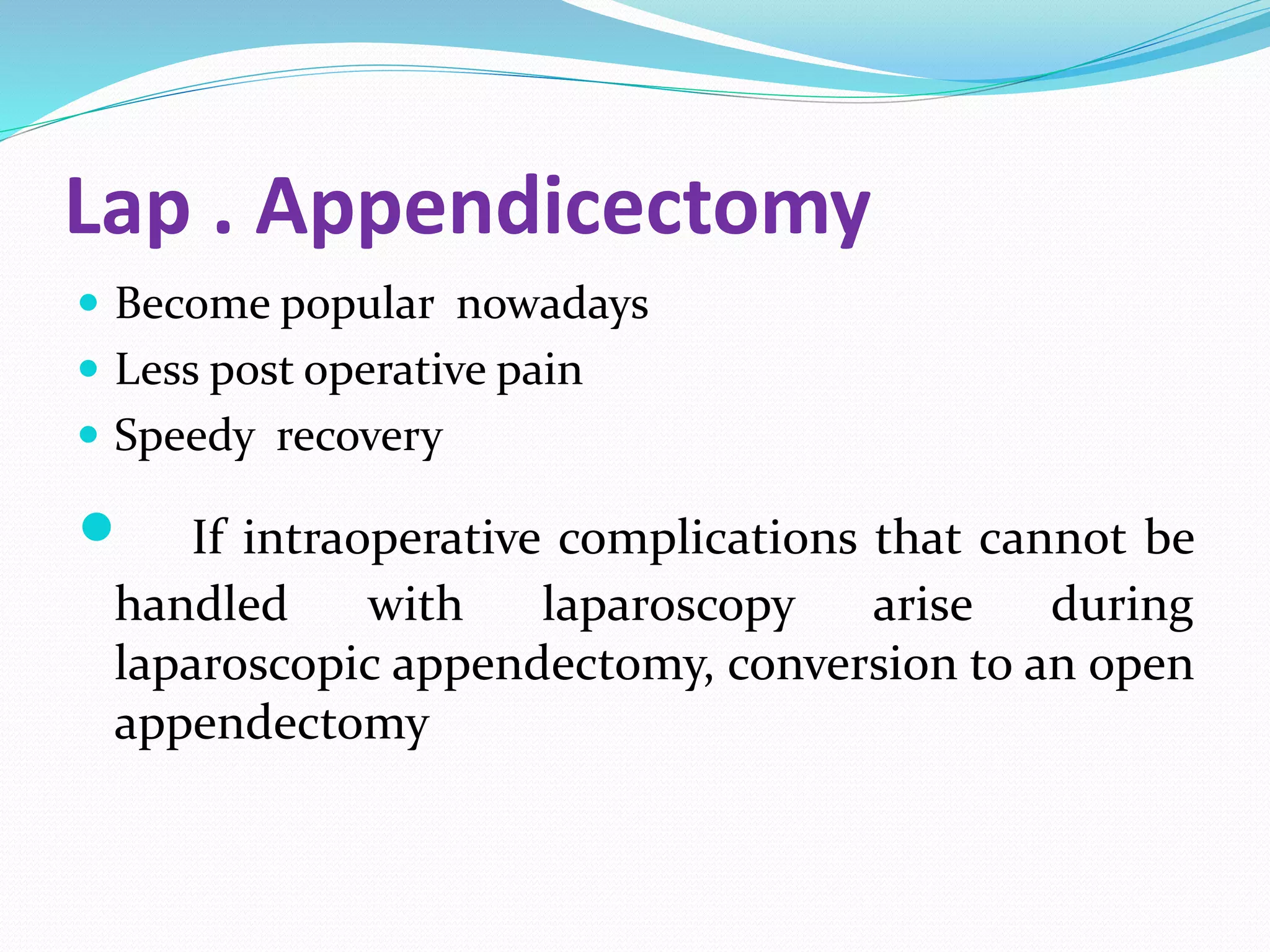 Appendicitis | PPTX