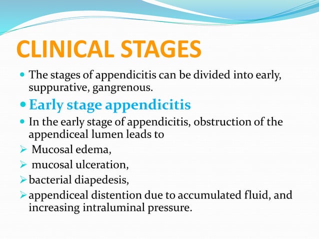 Appendicitis | PPTX | Digestive Disorders | Diseases and Conditions