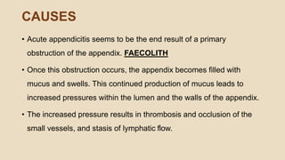 Appendicitis | PPTX