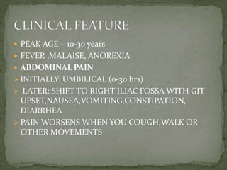 Appendicitis | PPTX
