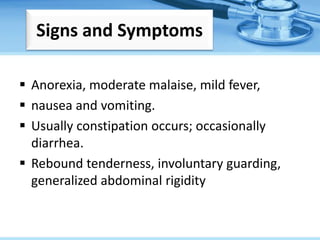 Appendicitis | PPTX