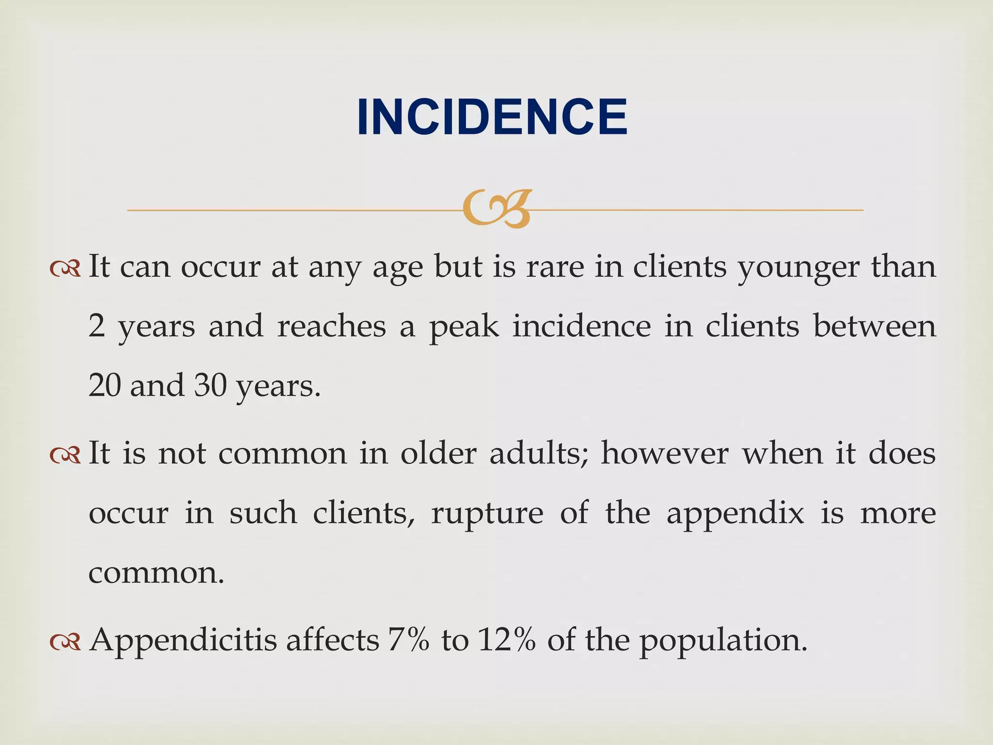 Appendicitis | PPTX
