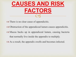 Appendicitis | PPT