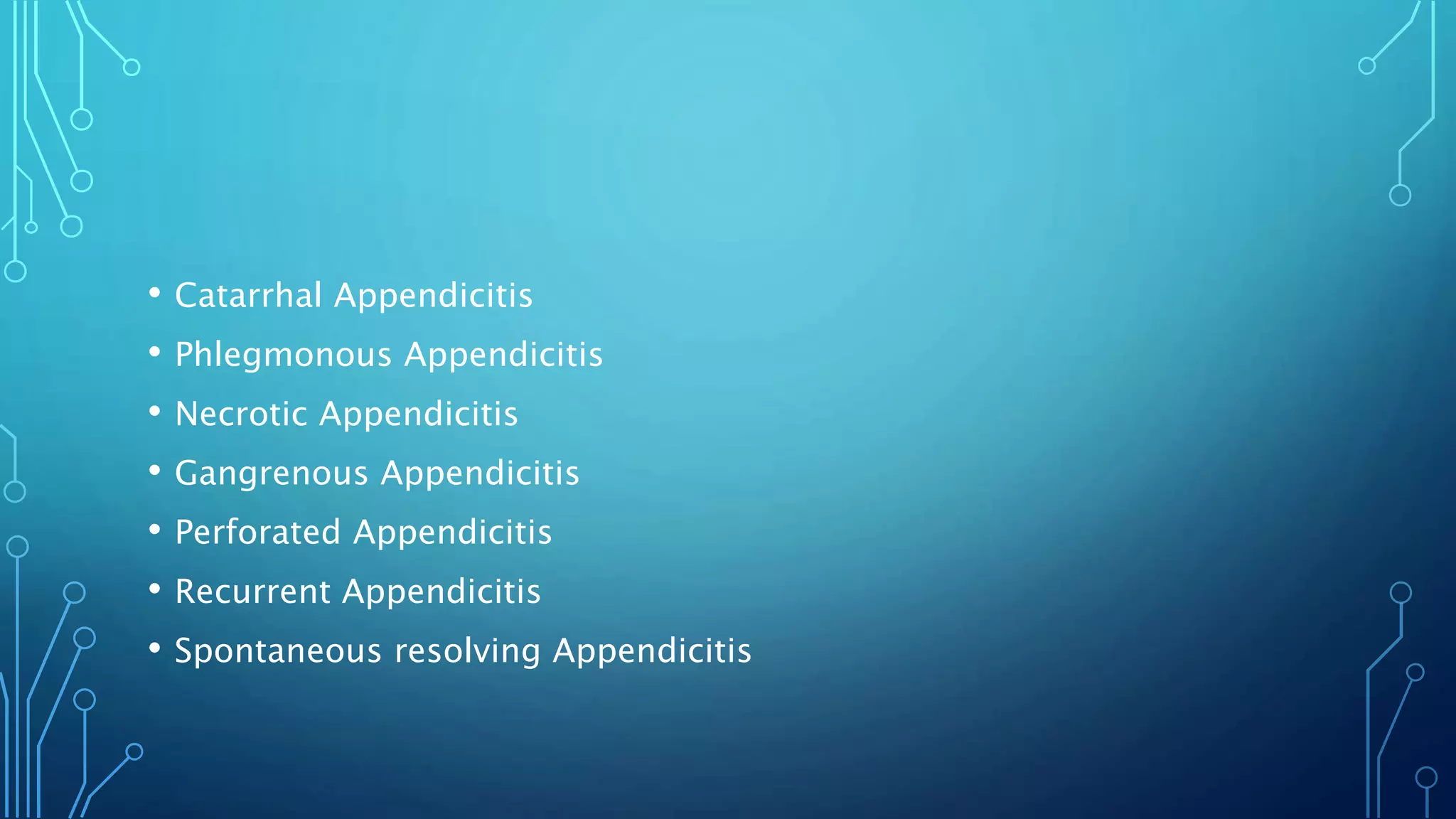 APPENDICITIS | PPTX