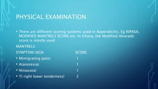 APPENDICITIS | PPT