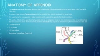 APPENDICITIS | PPT